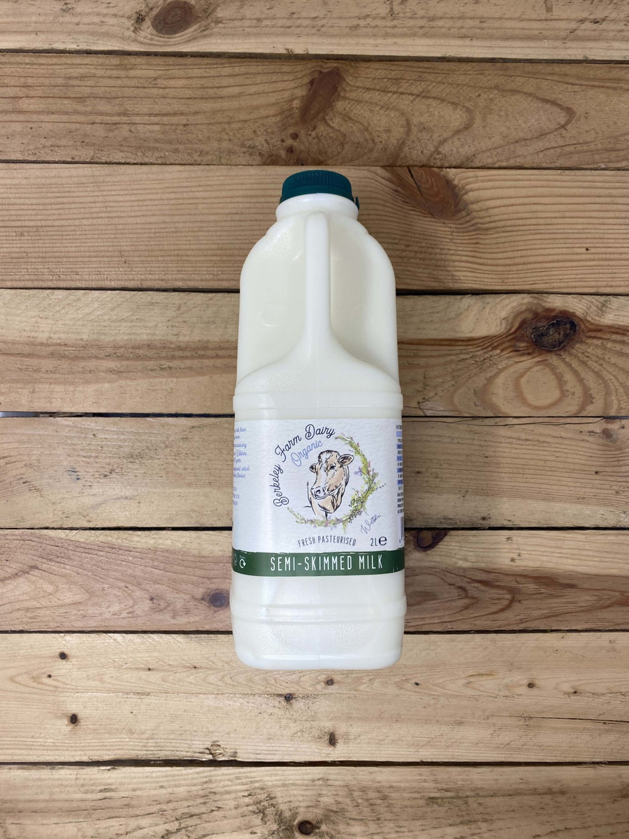 Berkeley Farm Dairy Milk Semi-Skimmed 2ltr – Organic Delivery Company