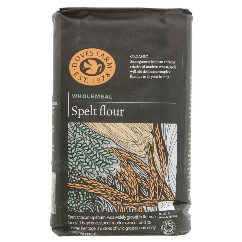 Doves Farm Spelt Flour Wholemeal 1kg – Organic Delivery Company