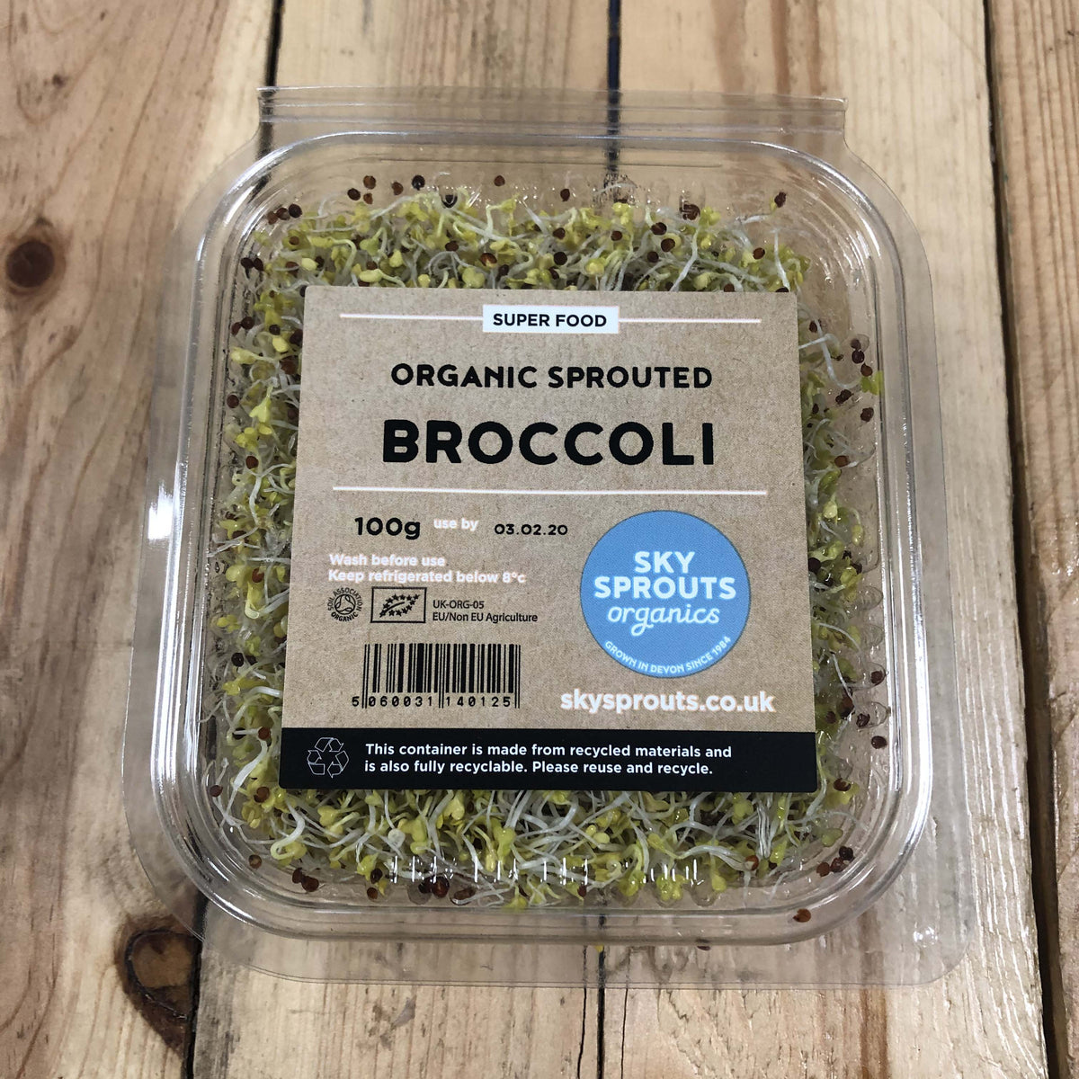 Sky Sprouts Broccoli 100g – Organic Delivery Company